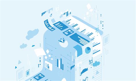 Data Visualization Illustration For Domo Behance