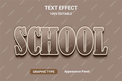 Premium Vector Text Effect Font Style Fully Editable Eps File