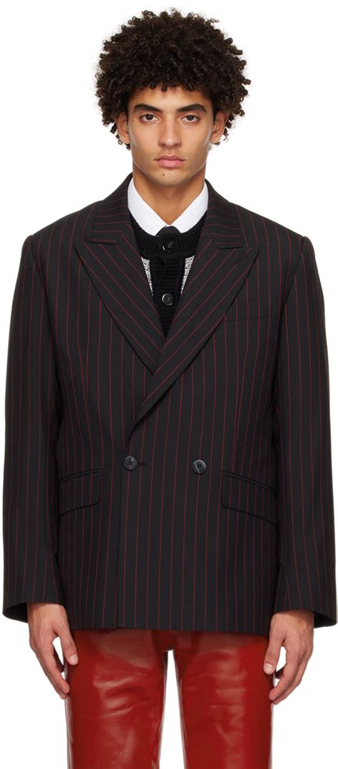 Black Pinstripe Blazer Zizzi Pinstripe Blazer Xvyp