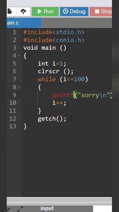 Say Sorry In Programming Language 😎program Shorts Coding Viral Youtube