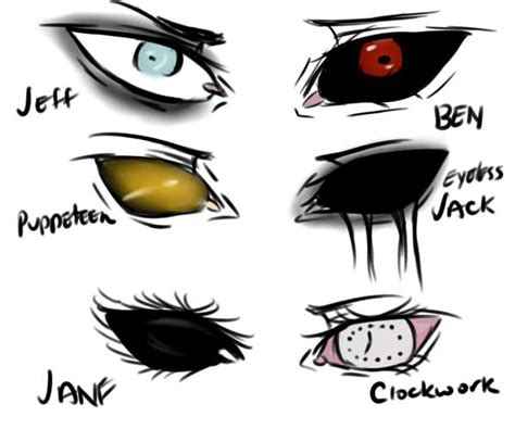 Creepypasta Eyes Creepypasta Cute Creepypasta Creepypasta Characters