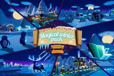 Magical Winter Pack 3d Environments Unity Asset Store