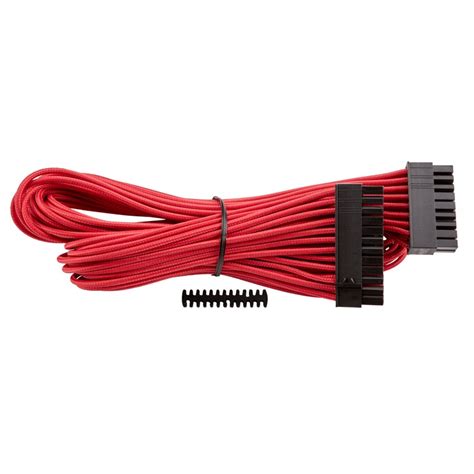Corsair Individually Sleeved Type Psu Cables Atx Pin Red Geewiz