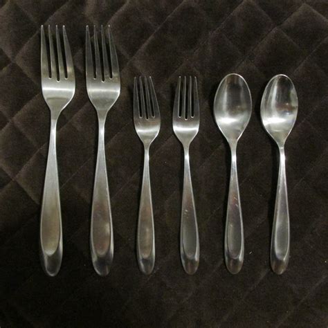 G Stainless 18 10 Flatware Set Of 6 Silverware Replacement Or Choice