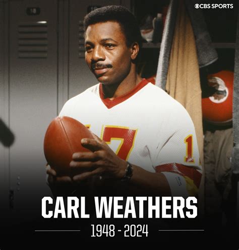 New Carl Weathers Former Nfl Linebacker And Actor Has Passed Away