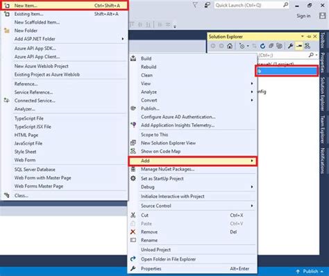 Create A Sql Database In Asp Net Web Form Using Visual Studio Update
