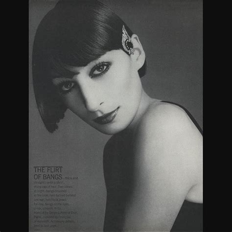 Anjelica Huston Photographed By Richard Avedon For Vogue 1973