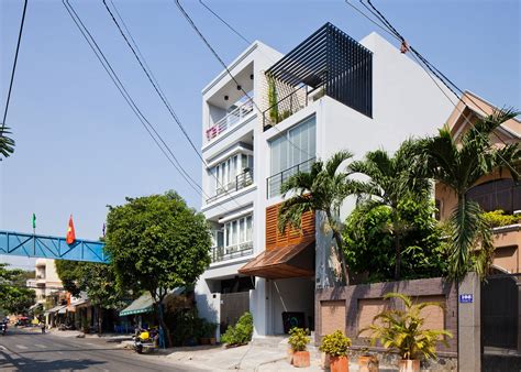 Vietnamese Shophouse Features A Facade That Folds Open