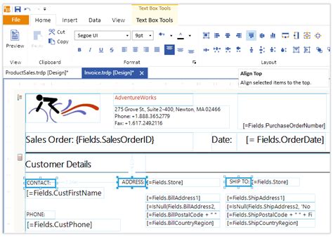 Create And Style Beautiful Reports To Your Needs Telerik Report Server