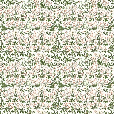 Premium Photo Seamless Natural Plant Pattern With Leaves
