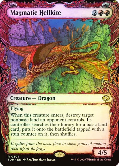 Magmatic Hellkite Tarkir Dragonstorm Star City Games