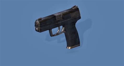 Usp Gun 3d Model By Tollaru