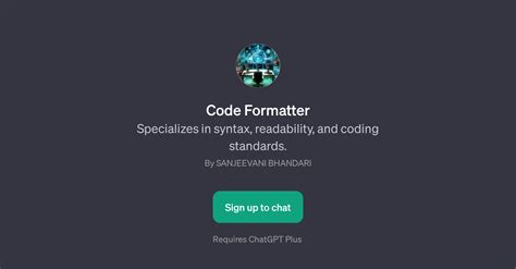 Code Formatter Code Formatting Taaft