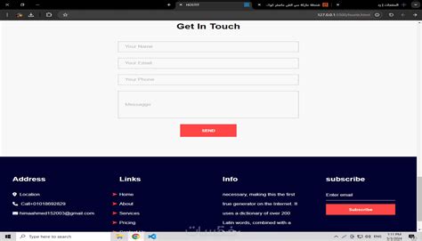 برمجة مواقع الويب بلغات Css و Html خمسات