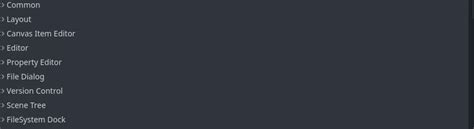 Editor Shortcut Sections Re Order Based On Which Shortcuts Have Been