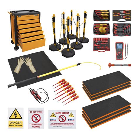 Sealey Evhybrid Master Tool Kit Rsis