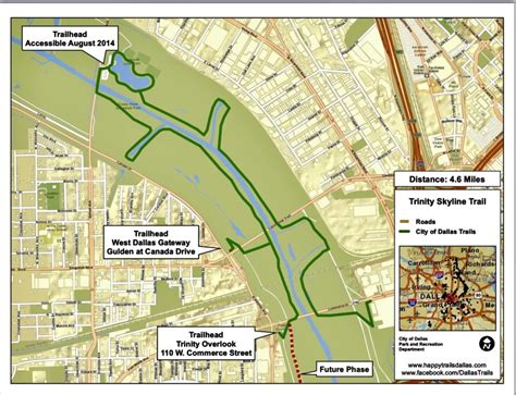Trinity Skyline Trail Trinity Levee Trails North Texas Trails