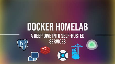 my homelab docker stack · stuff about cloud