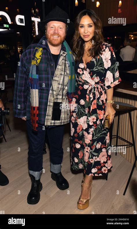 Leigh Francis Left And Myleene Klass Attending The Gala Opening Of
