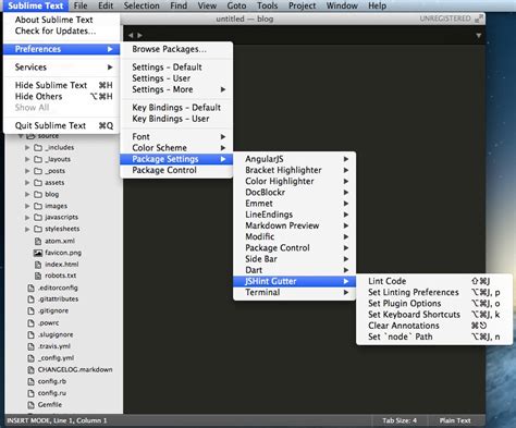 Sublimetext插件推荐：js错误检查工具 Jshint与jshint Gutter Dynamic Static