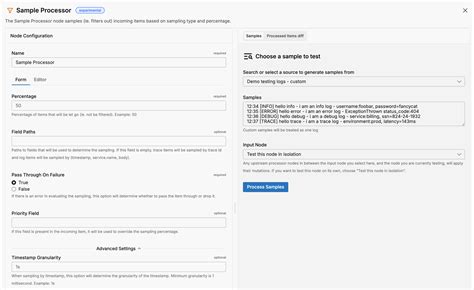 Edge Delta Sample Processor Edge Delta Documentation