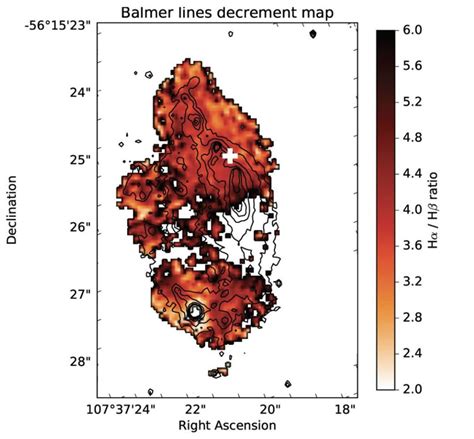 Left The Distribution Of The Color Excess Eb V Obtained From The
