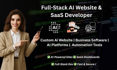 Create Ai Website Business Software Saas Website Development As Full Stack Dev By