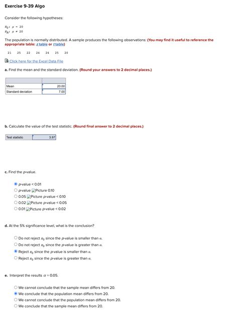 solved exercise 9 39 algo consider the following hypotheses