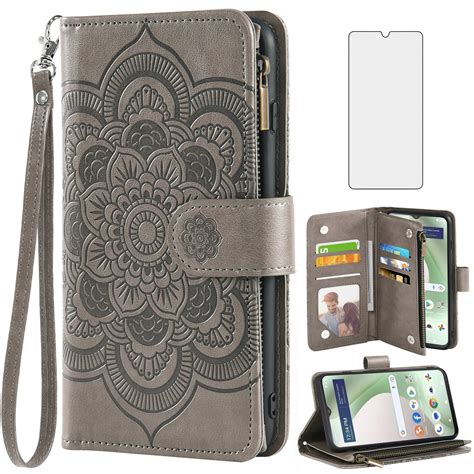Compatible With Tracfone Blu View 5 B160v Wallet Phone Case And