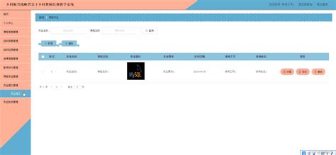 附源码 Javassm计算机毕业设计java乡村振兴战略背景下乡村教师培训教学系统fwmvy【源码、数据库、lw、部署】 Csdn博客