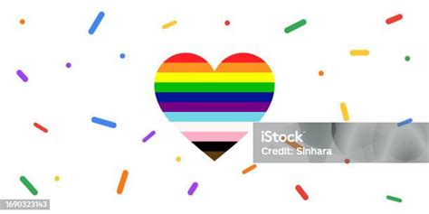 Lgbtqia 프라이드의 달 컨셉 포스터 자랑스러움에 대한 스톡 벡터 아트 및 기타 이미지 자랑스러움 벡터 수평 구성