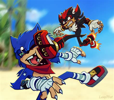 How To Draw Sonic Boom Shadow