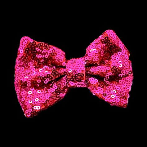 Tutorial Einen Pinken Fliegen Bow Tie Mit Pailletten Basteln Hot