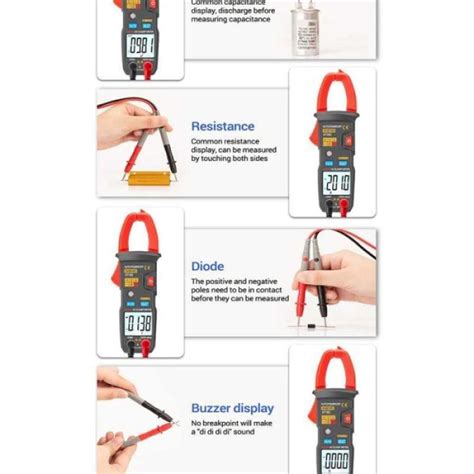 Jual Tang Amper Ampere Digital Clamp Multimeter Voltage Current Tester Lcd Di Seller Berkah