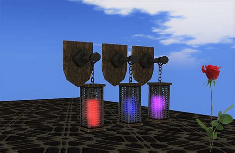 Second Life Marketplace Lantern Gothic Set 1 Li