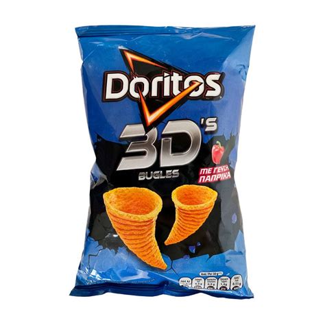 Doritos 3d Bugles Snack With Paprika Flavour 63 G