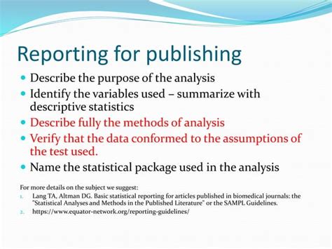 Sample Size Estimation And Statistical Test Selection Ppt