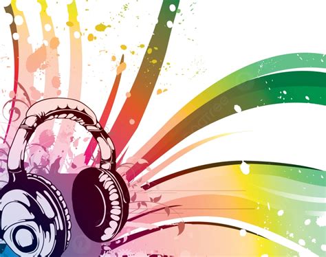 Music Headphones Background