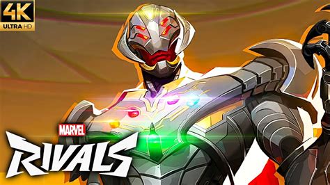 Marvel Rivals Ultron Infinity Ultron Skin Full Game Gameplay 4k