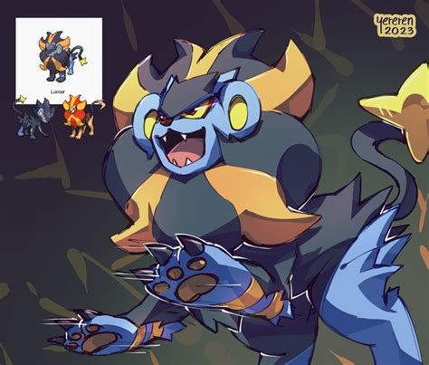 Luxray Pyroar