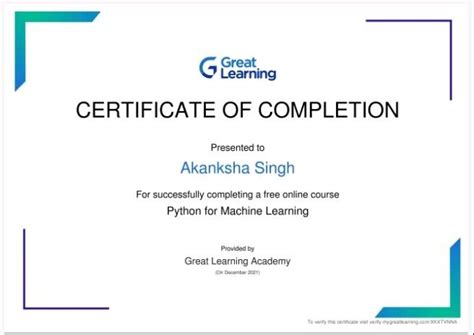 Akanksha Singh On Linkedin Greatlearning Machinelearning Python