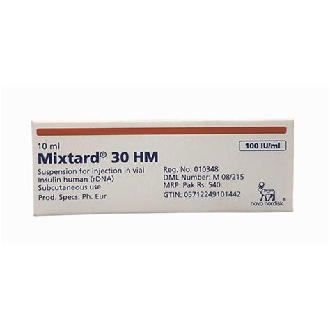 Mixtard 30 Hm Vial Al Jawaher Al Motamyza Pharmacies Al Jawaher Al