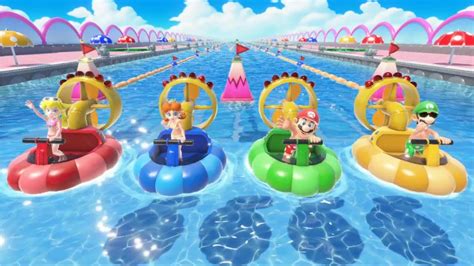 Marioparty Superstars Beach Minigames Peach Daisy Mario Luigi Youtube