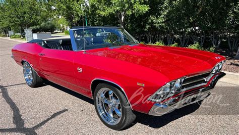 1969 Chevrolet Chevelle Ss Custom Convertible Vin 136679k470463