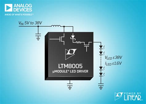 Regulator Module Drives Leds With 1 6 A Power Electronic Tips