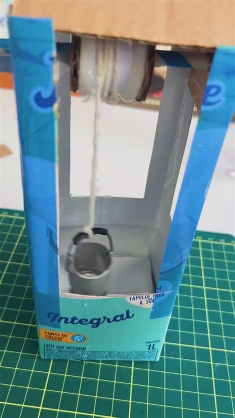 Diy Cardboard Model Lift Elevator Cardboard Model Diy Cardboard Crafts In 2025 Cardboard