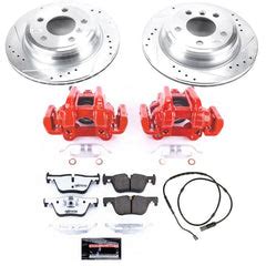 Power Stop 13 18 Bmw 320i Xdrive Rear Z26 Street Warrior Brake Kit Wc
