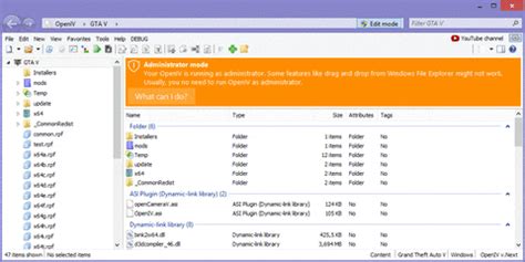 OpenIV The Next Version Of OpenIV Will Help You Set