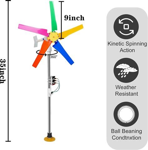 Nightbreeze Diy Small Wind Turbine Generator Kit And Light Strip India