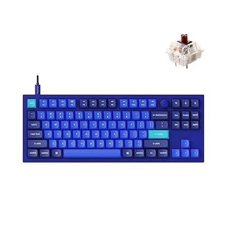Amazon In Buy Keychron Q Wired Custom Mechanical Keyboard Knob Version TKL QMK VIA